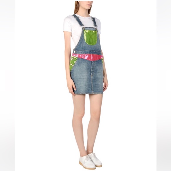 Jeremy Scott | Jeans | Jeremy Scott Short Denim Overallsz6smrarenwt ...